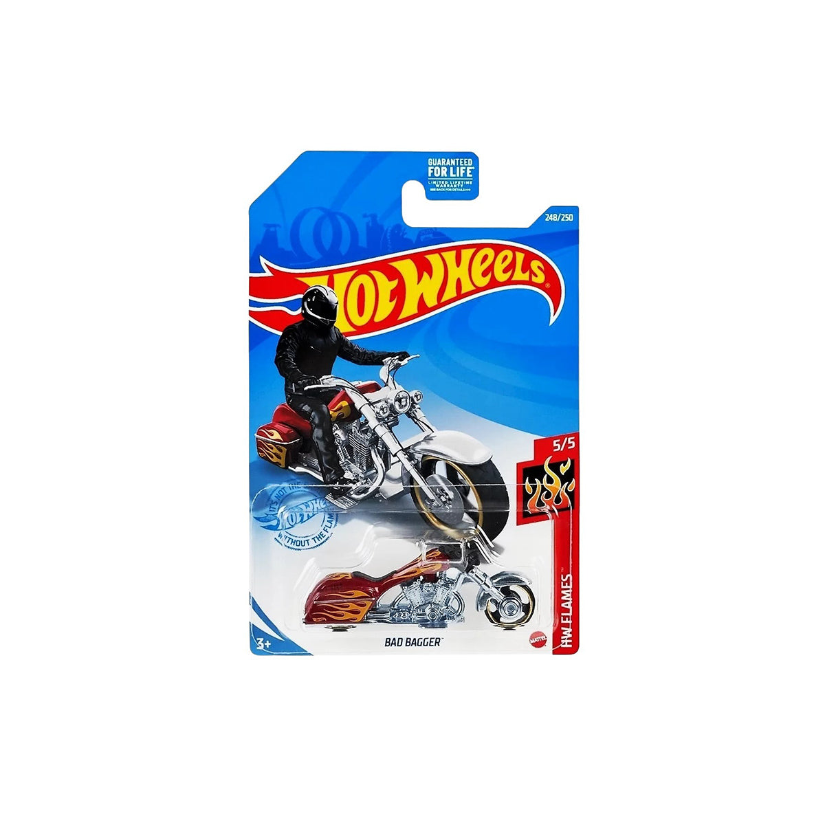 Hot Wheels Bad Bagger HW Flames Dinky Bike – Raja Sahib Kids
