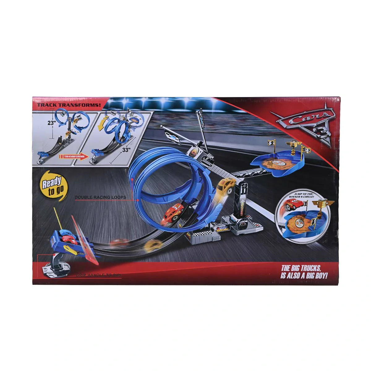 Track Transforms For Race Cars 3 Track Playset – Raja Sahib Kids