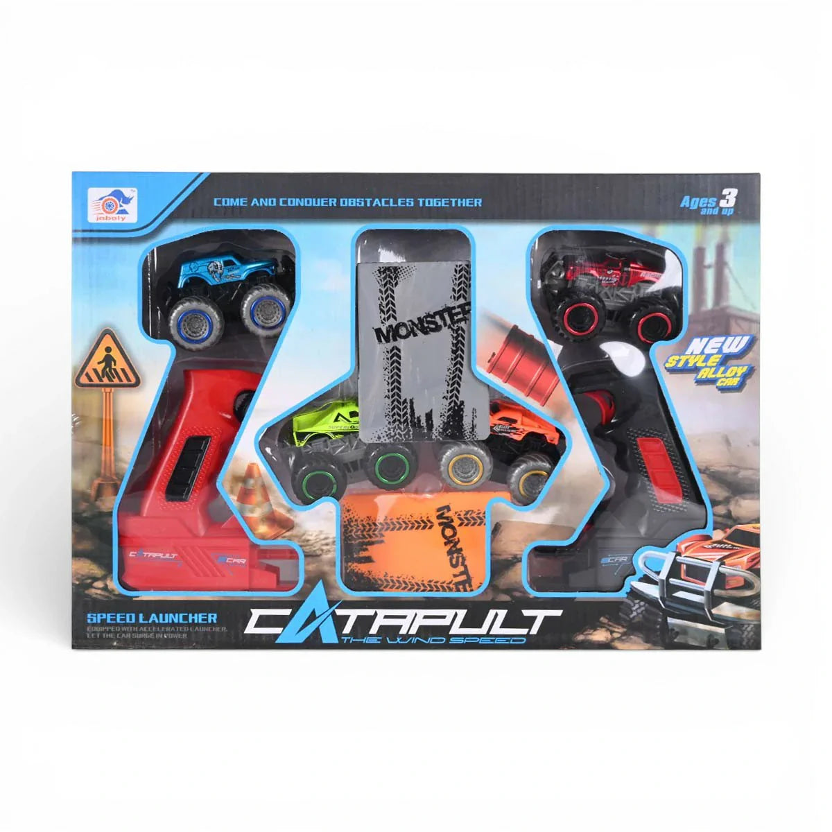 Ultimate Monster Truck Speed Launcher – High-Octane Stunt & Race Set ...