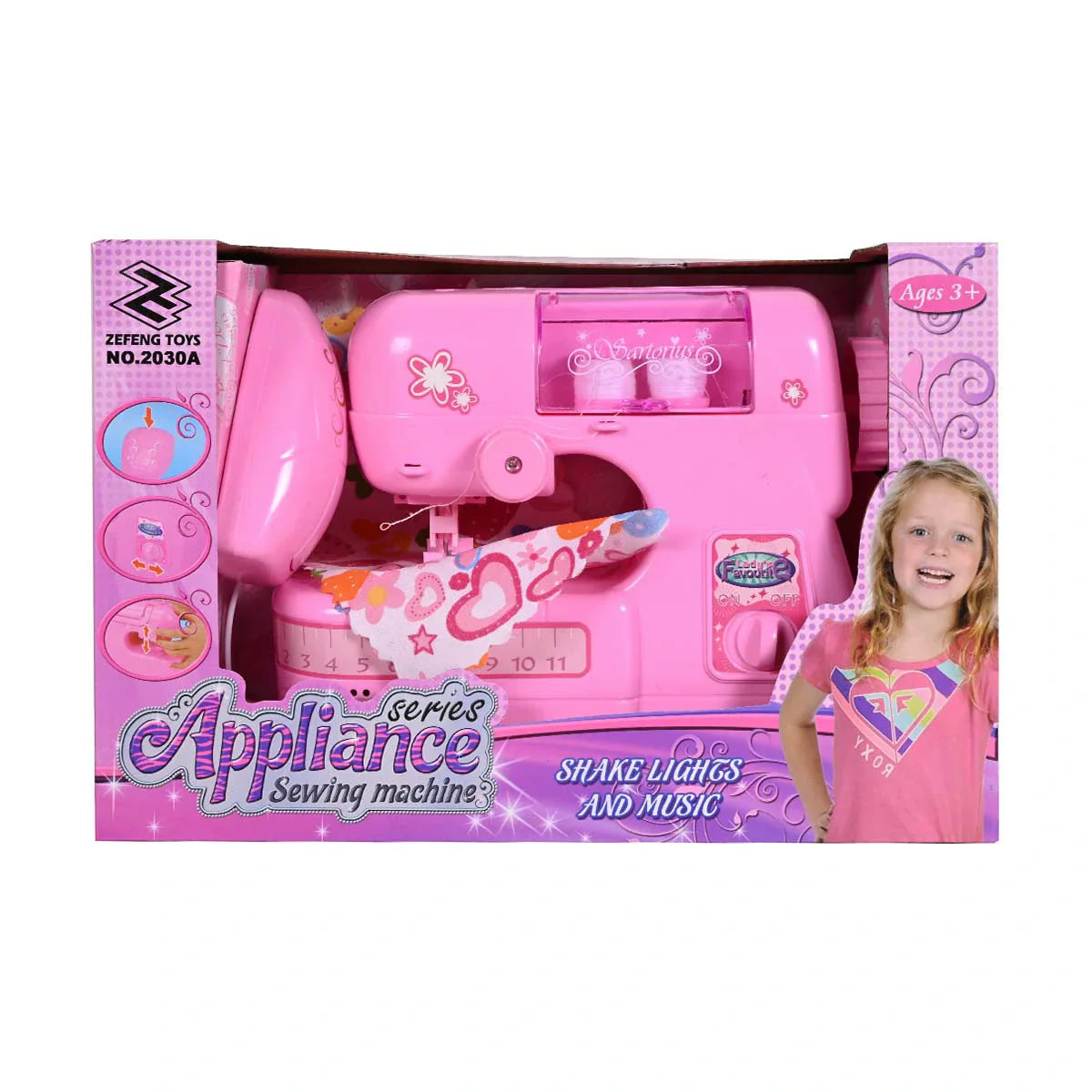 Mini Electric Sewing Machine Pretend Play Toy For Kids – Raja Sahib Kids