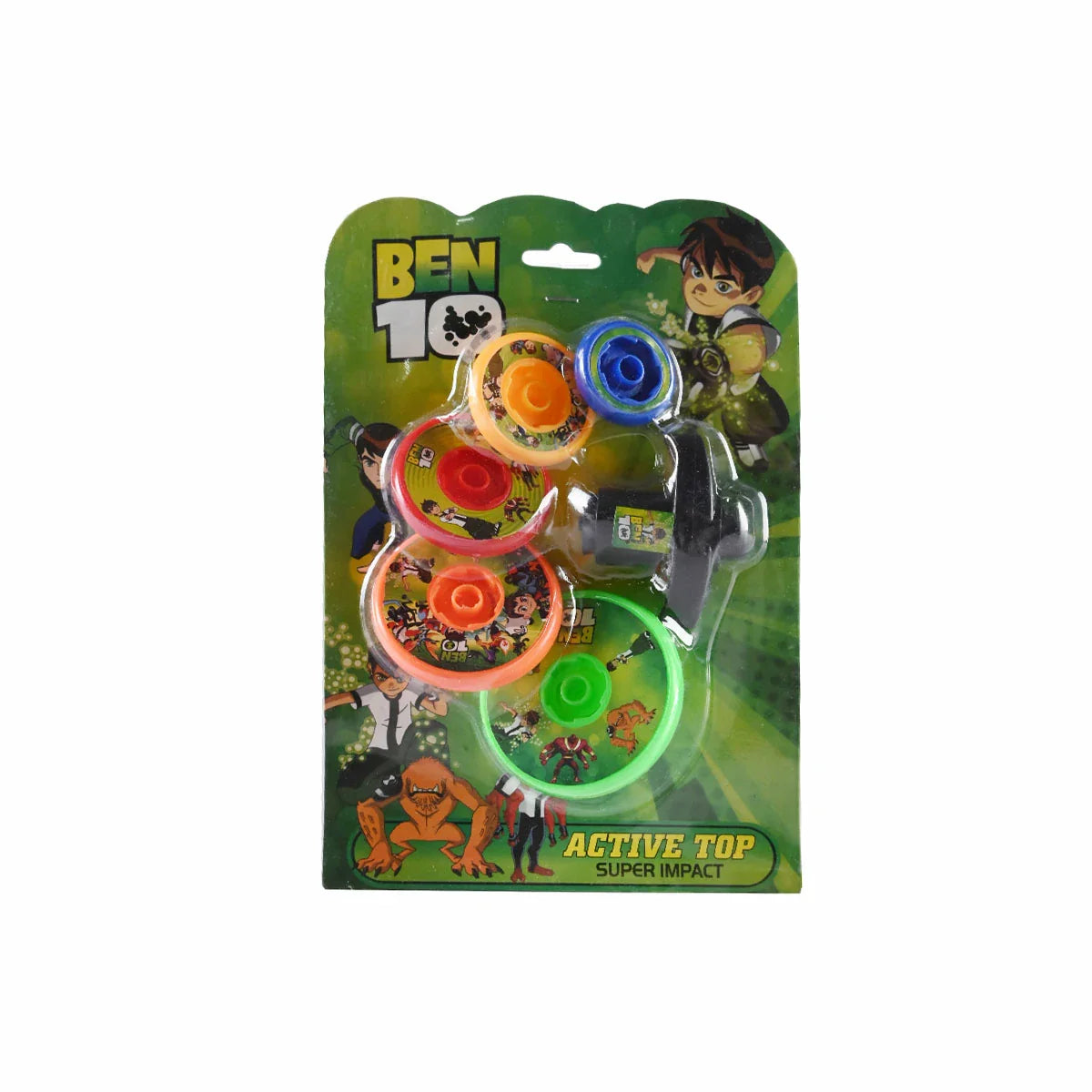 Ben 10 Active Top Super Impact Spinning Top Set – Raja Sahib Kids