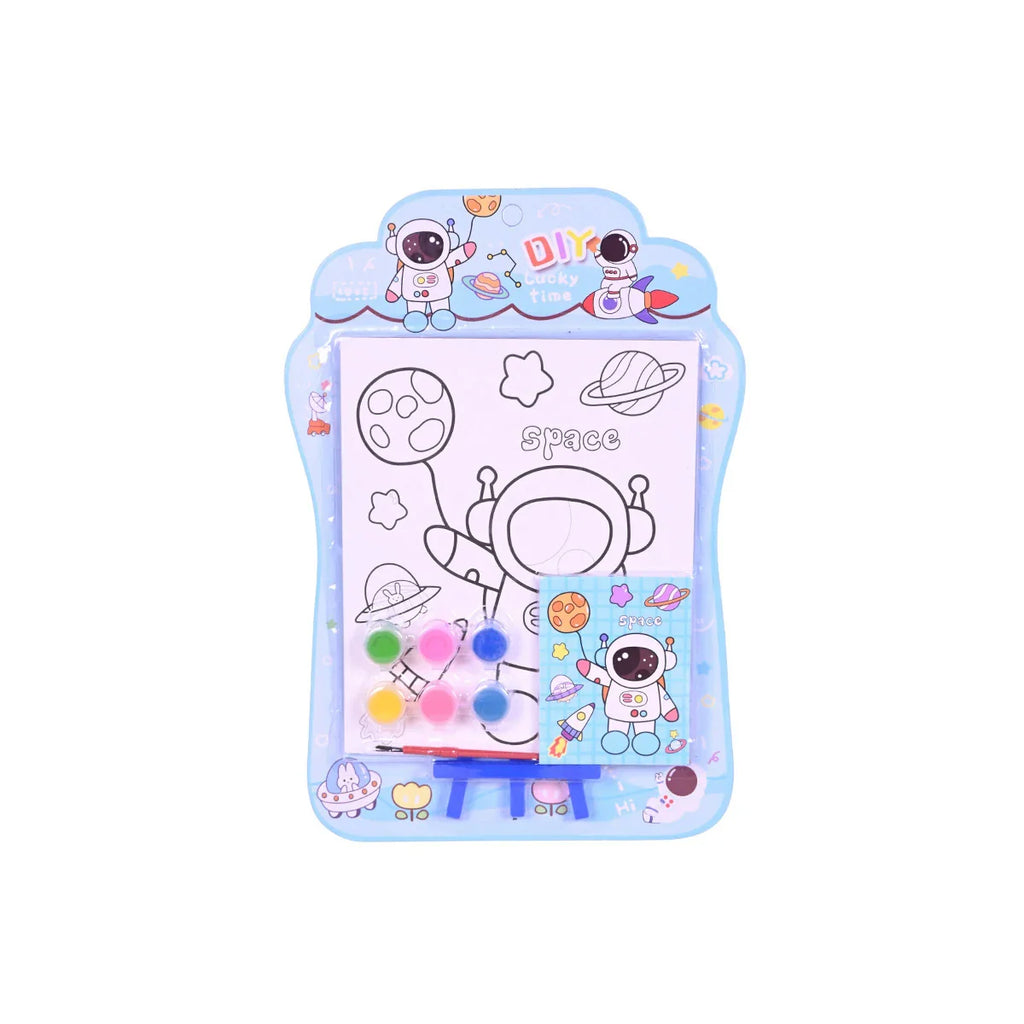 Diy Cartoon Painting Set Blue – Raja Sahib Kids