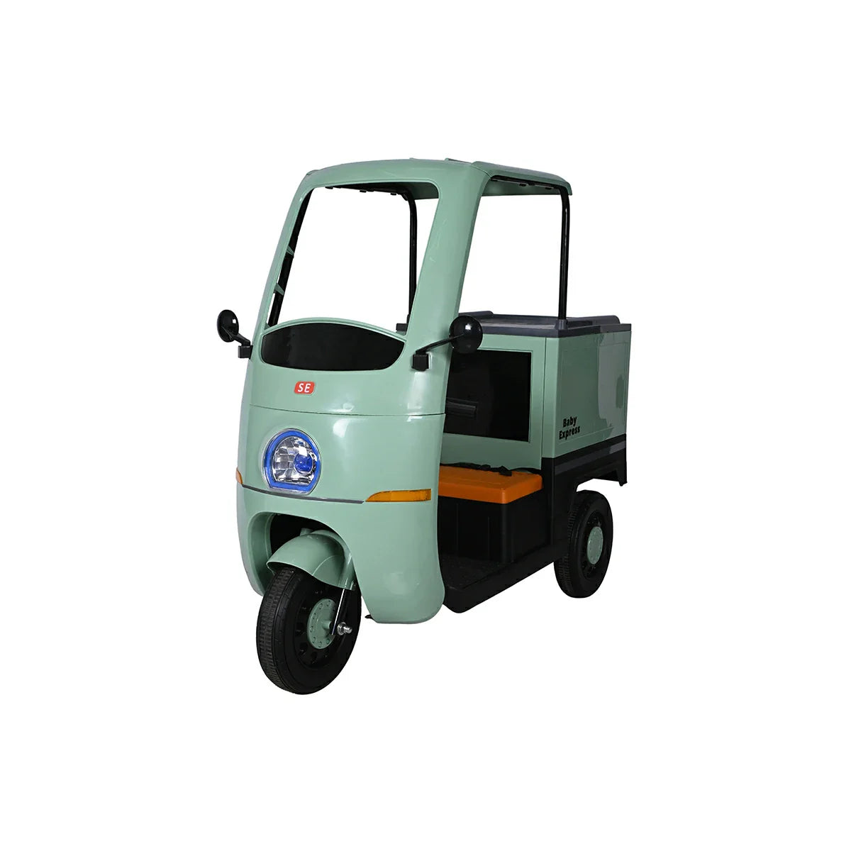 Battery Operated Auto Rickshaw Green – Raja Sahib Kids
