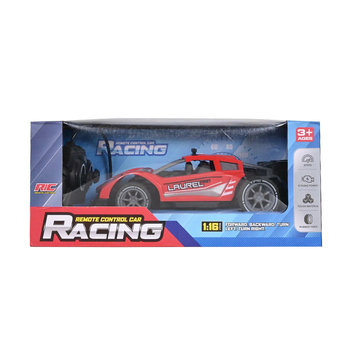 Remote Control Racing Car - Red – Raja Sahib Kids
