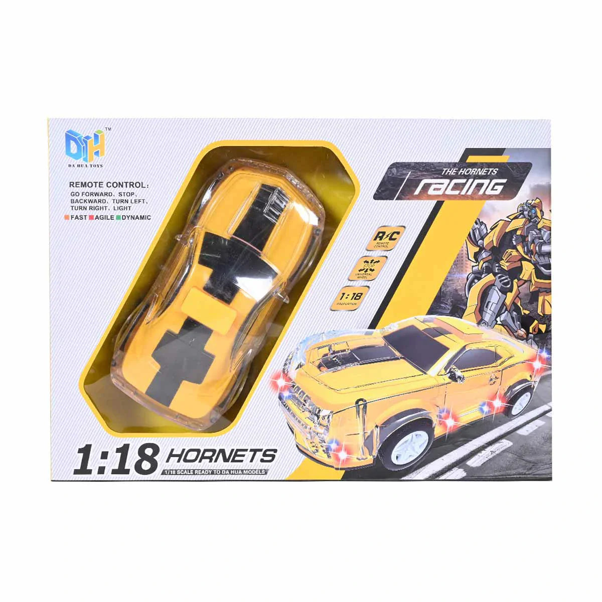 Remote Control 1:18 Scale The Hornets Racing Car – Raja Sahib Kids