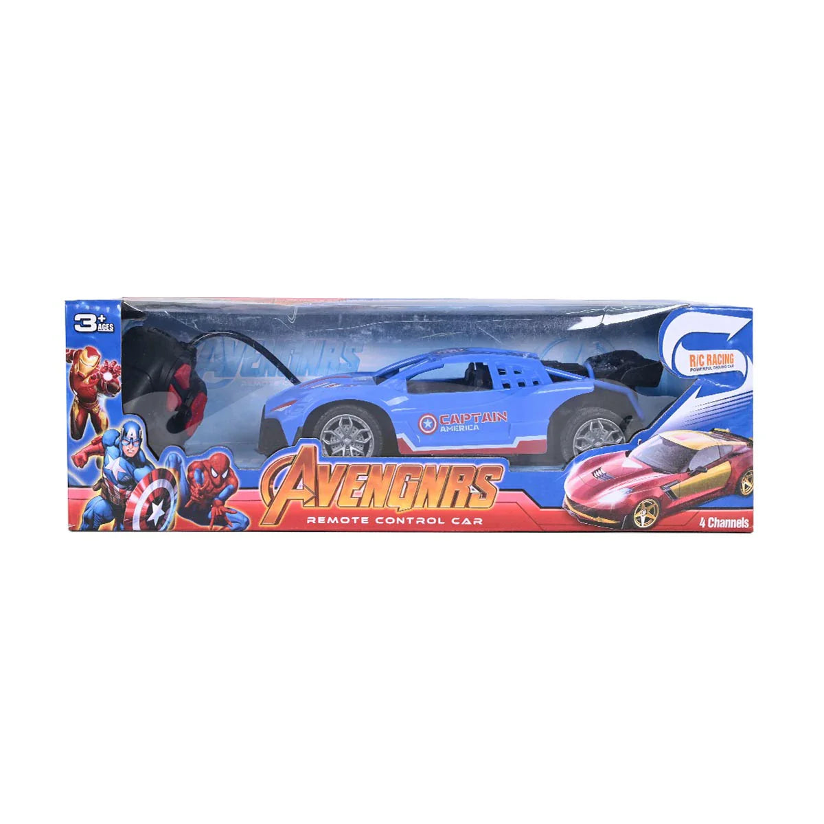 Super Hero Remote Control Avangers Car - Captain America – Raja Sahib Kids