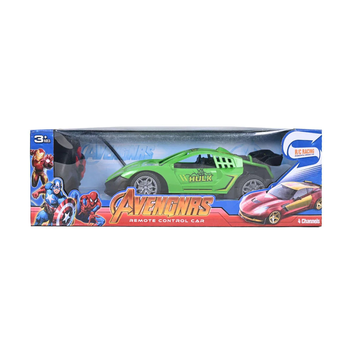Super Hero Remote Control Avangers Car - Hulk – Raja Sahib Kids