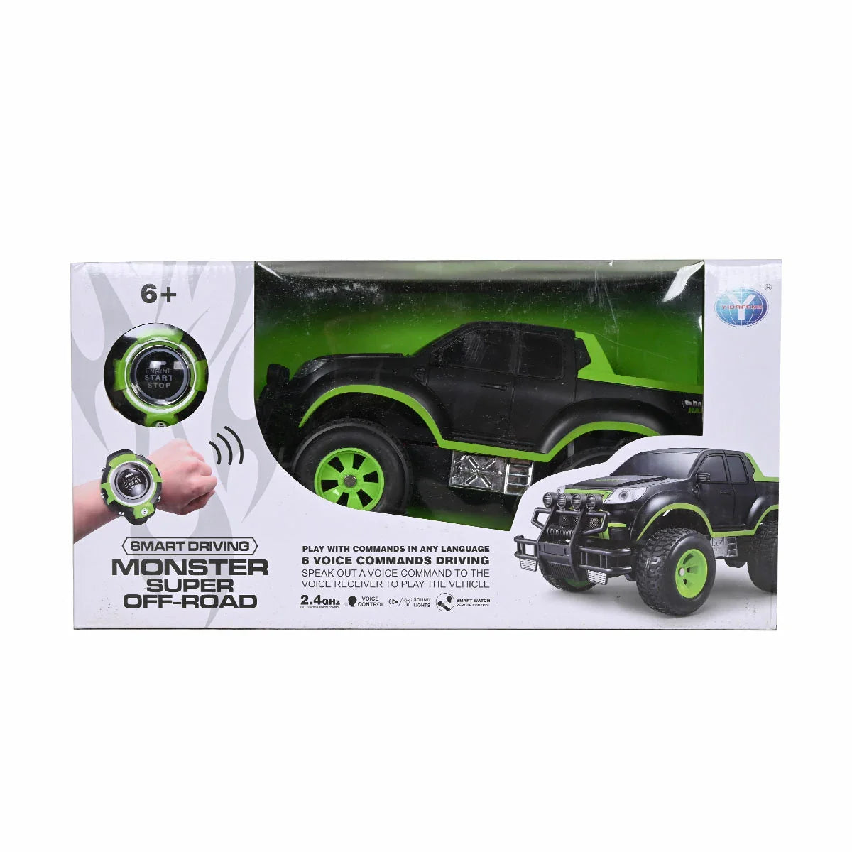 Smart Driving Monster Super Off-Road Voice-Controlled Remote Control T ...