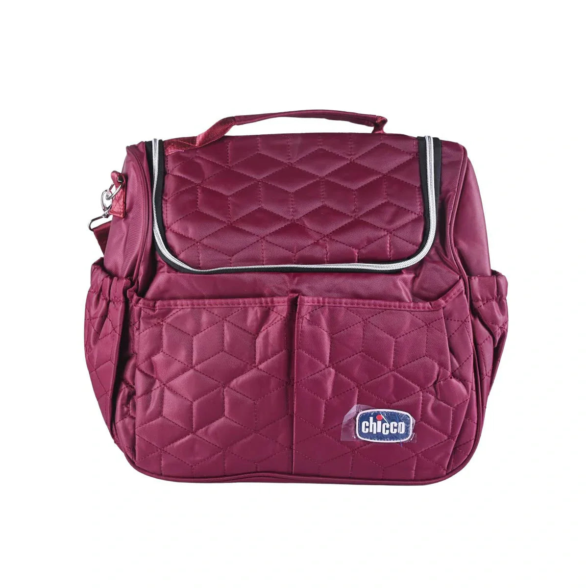 Chicco Quilted Baby Diaper, Essentials & Kit Bag - Red – Raja Sahib Kids