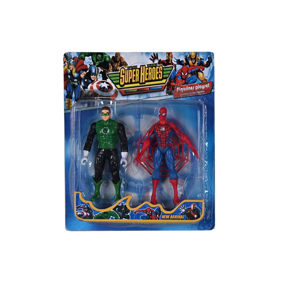 Super Heroes Action Figure Play Set – Raja Sahib Kids