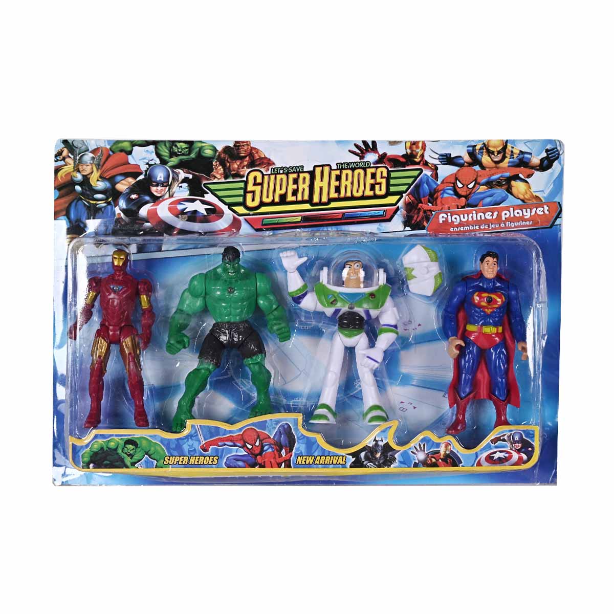 Super Heroes Action Figure Play Set – Raja Sahib Kids