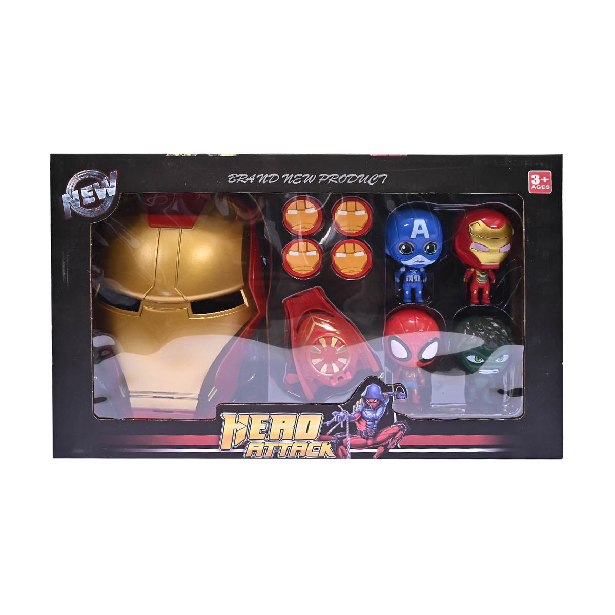 Welcome To Hero Attack Action Figures Play Set – Raja Sahib Kids