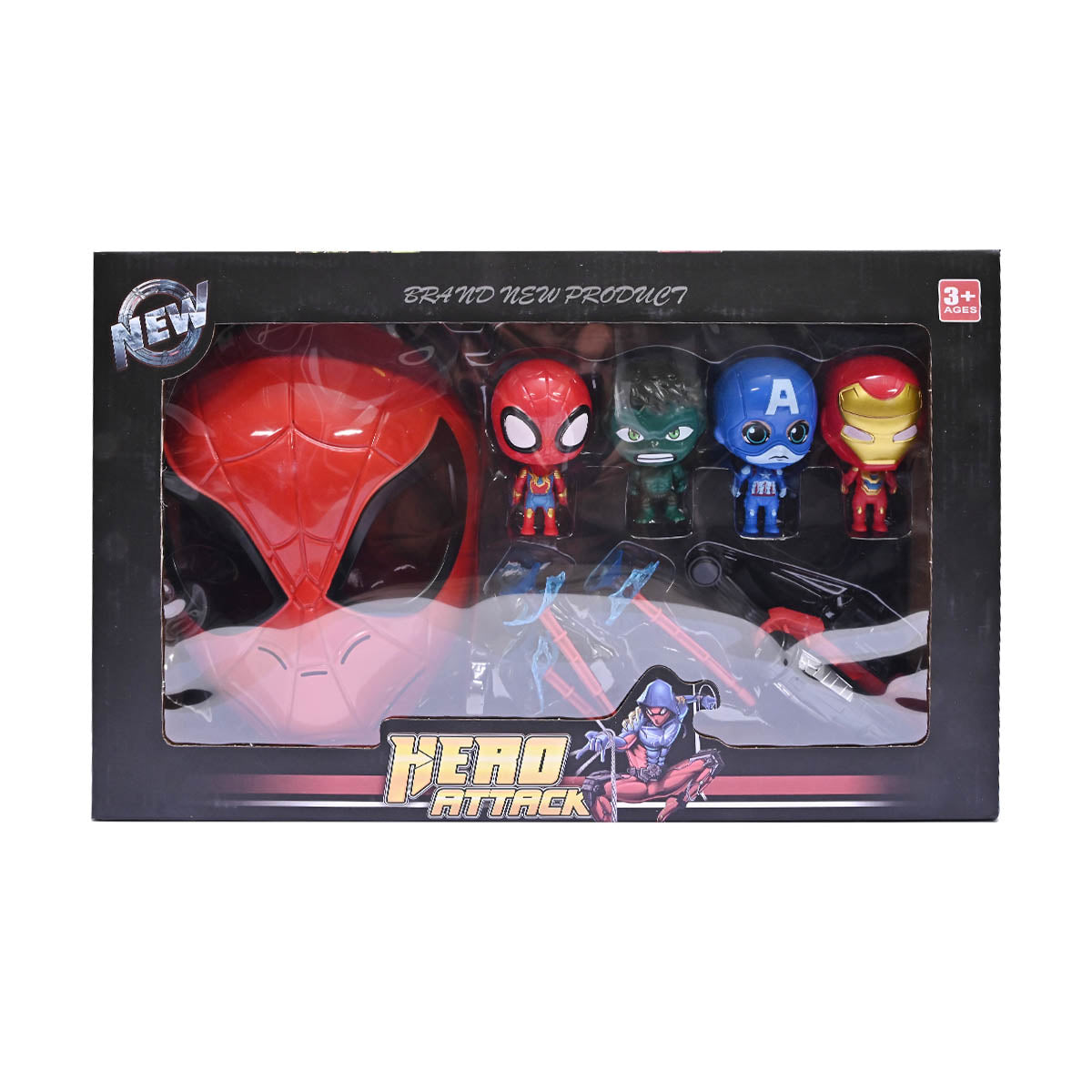 Welcome To Hero Attack Action Figures Play Set – Raja Sahib Kids