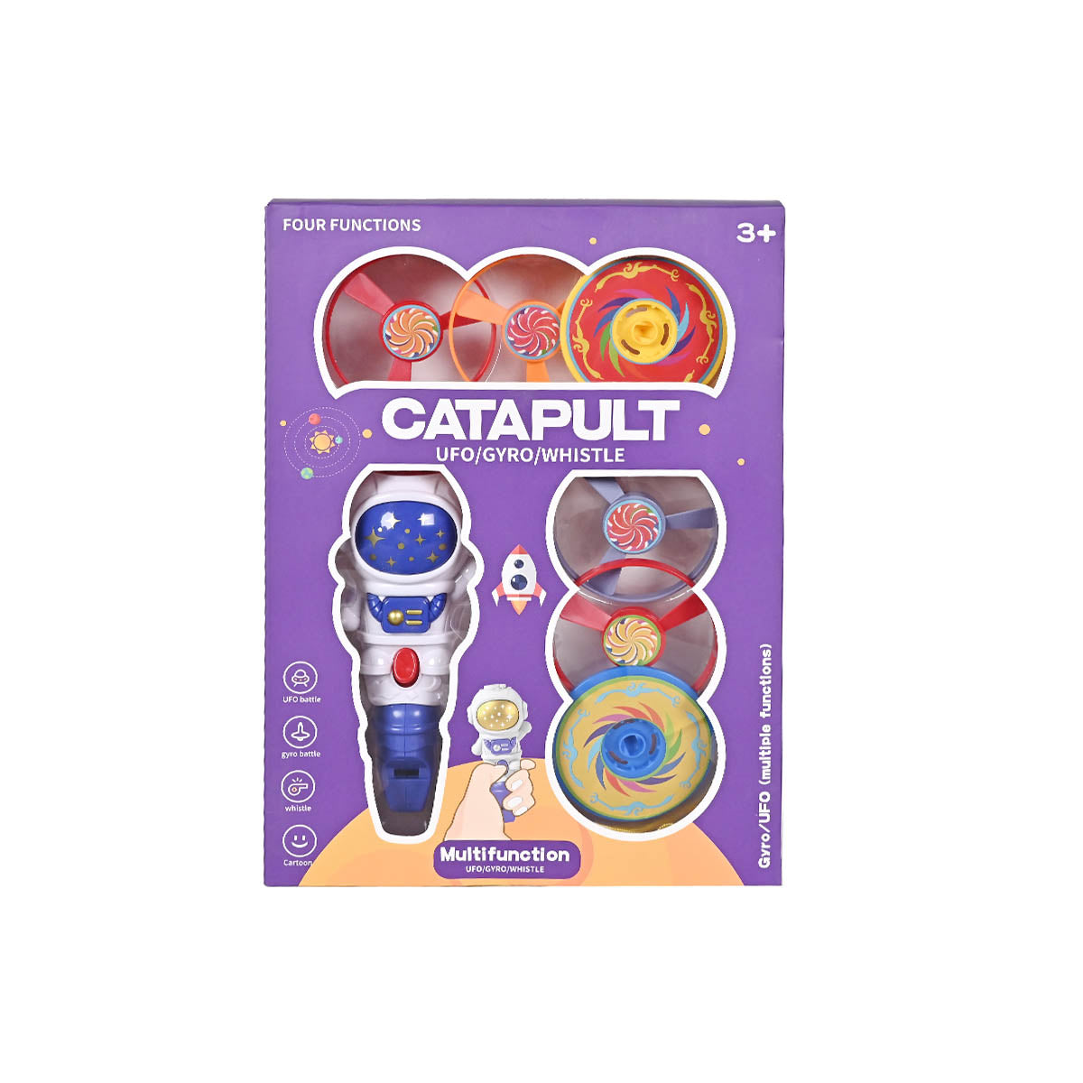 Astronaut Whistle Disc Flying Launcher – Raja Sahib Kids
