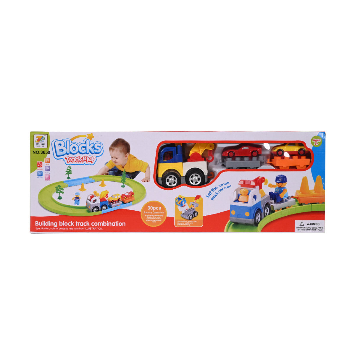 Blocks Track Play Building Blocks Track Combination – Raja Sahib Kids