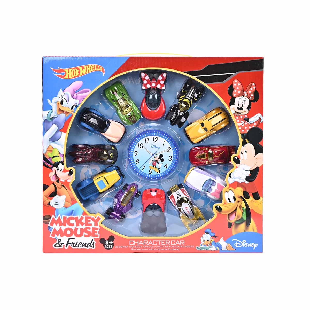 Hot Wheels Mickey Mouse & Family Character Dinky Cars Set – Raja Sahib Kids