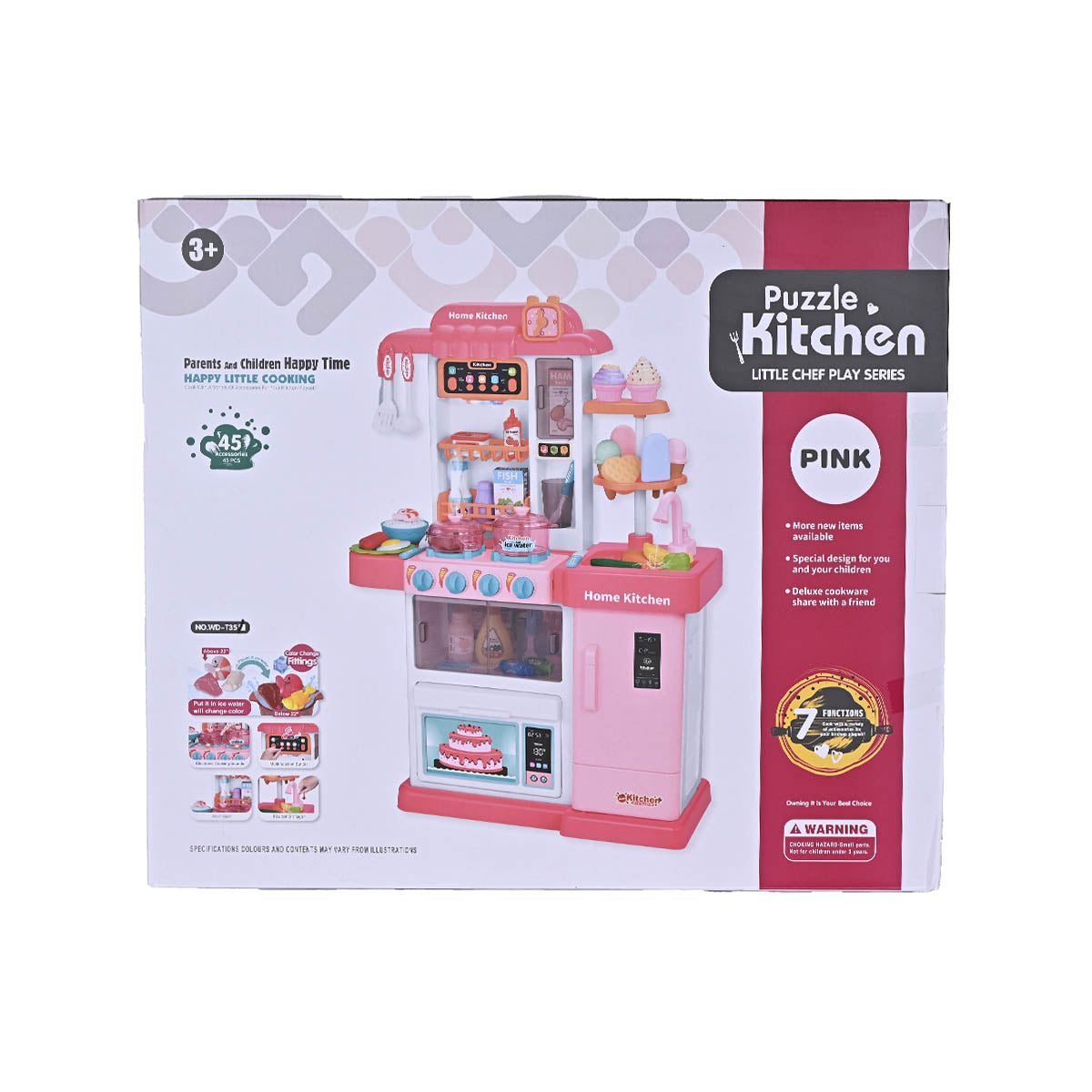 Little Chef Puzzle Kitchen Play Set 45 Pcs – Raja Sahib Kids