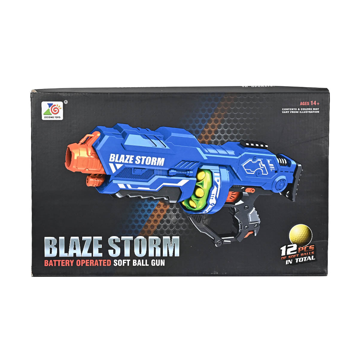 Battery Operated Blaze Storm Soft Ball Gun 12 Pcs – Raja Sahib Kids