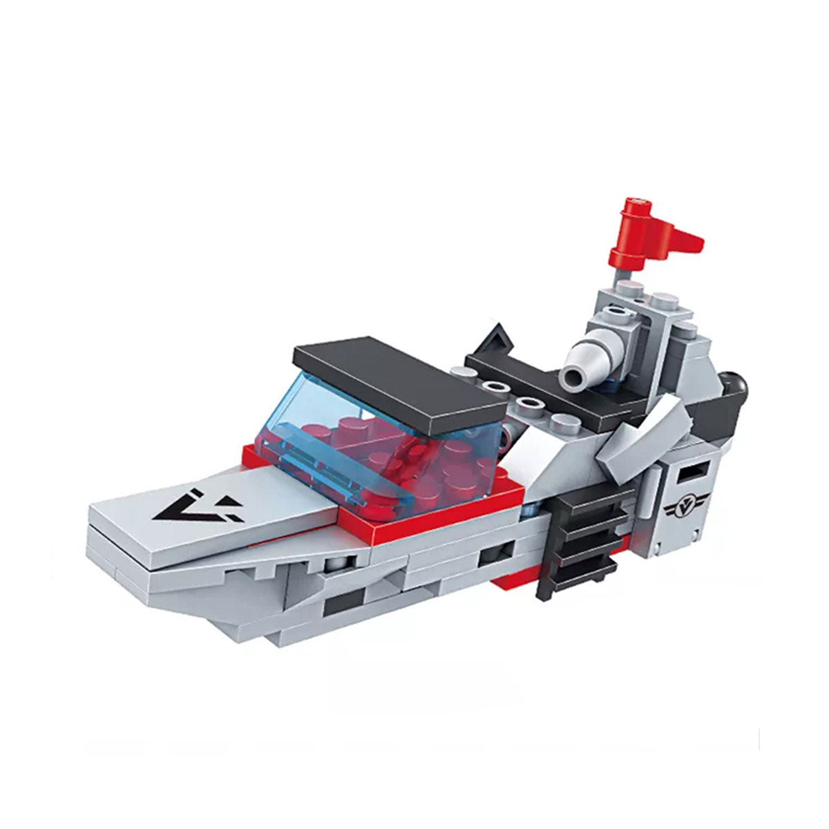 Cogo Military Patrol Ship Building Blocks 100 Pcs – Raja Sahib Kids