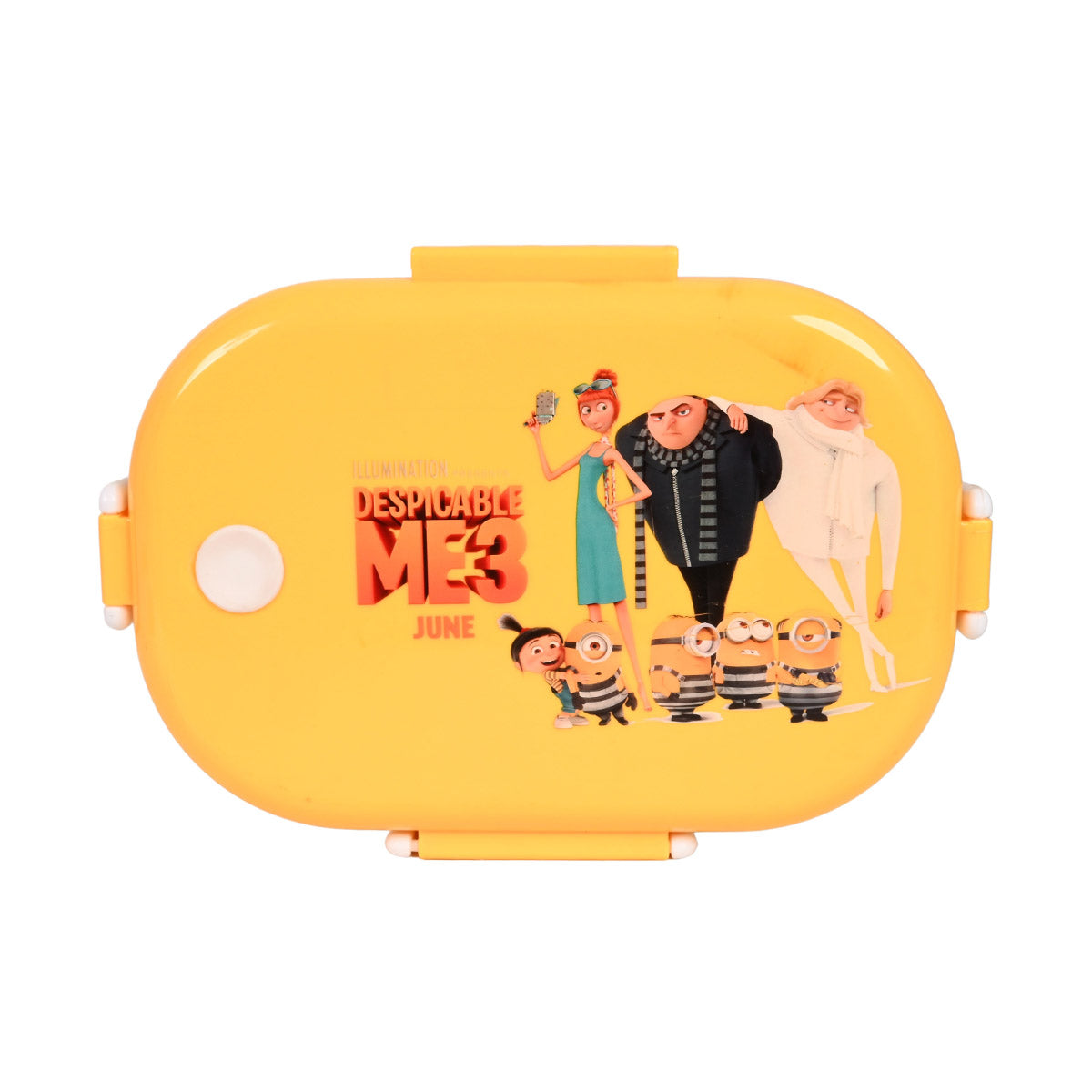 Minions Lunch Box With Clip Closure For Kids – Raja Sahib Kids