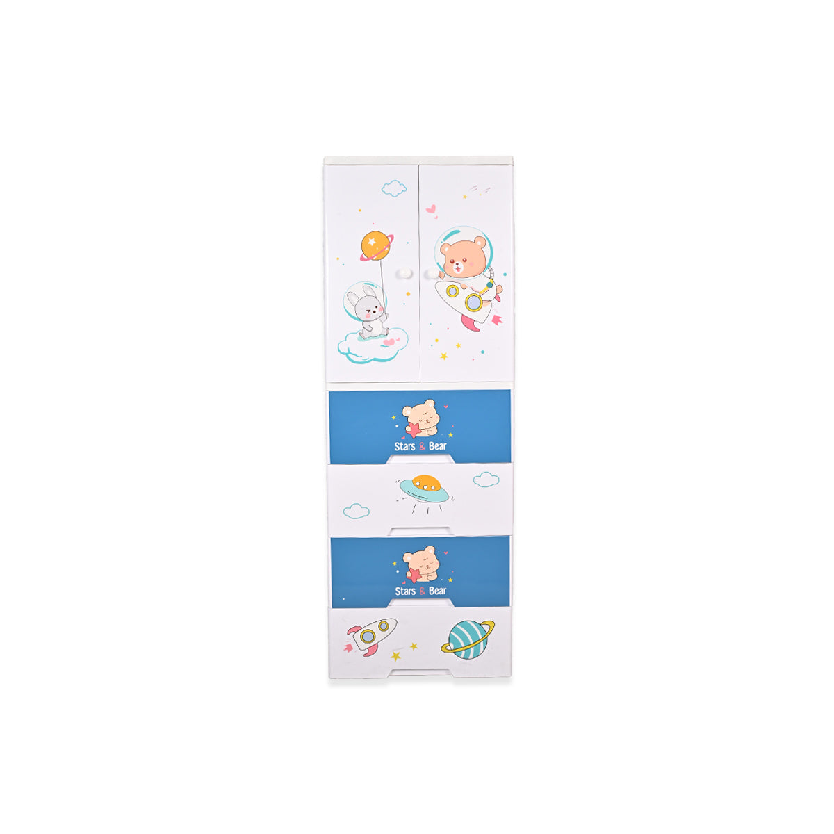 Baby Storage Cabinet White – Raja Sahib Kids