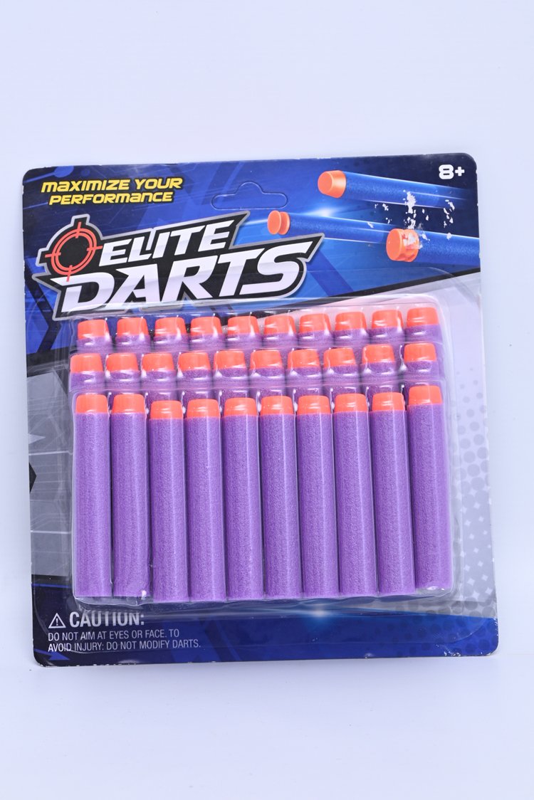 Elite Darts Soft Bullets 30 Pcs – Raja Sahib Kids