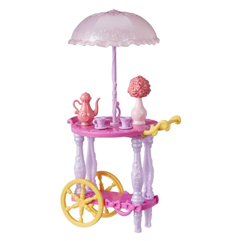 Hasbro Disney Princess Tea Cart For Dolls With Tea Cups Tea Pot Flower ...